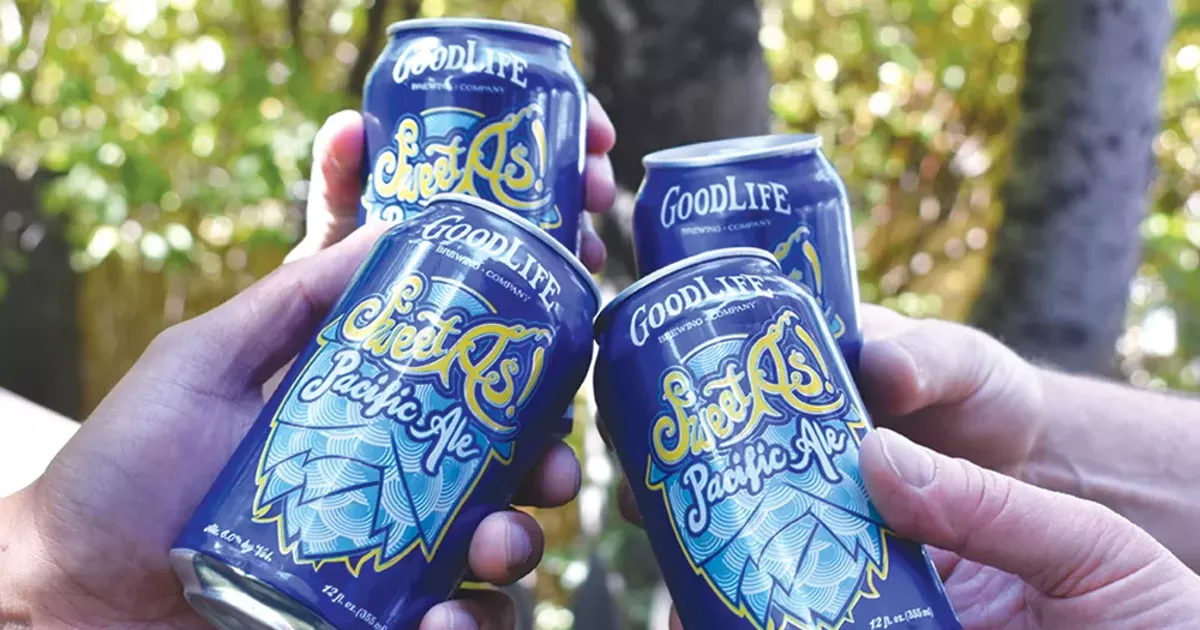 Best Light Beer 2023 | Sweet As Pacific Ale, GoodLife Brewing | Drink ...